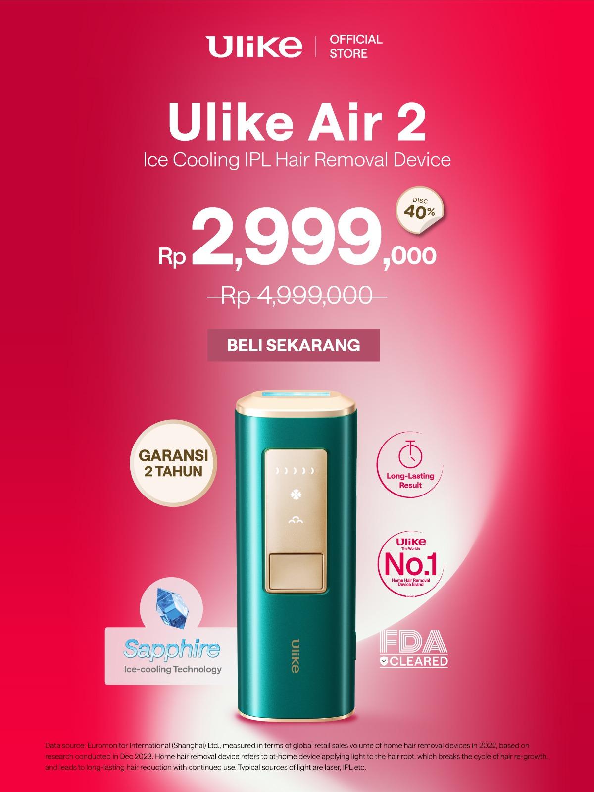 Ulike Official Store Indonesia - Produk Resmi & Terlengkap | GoPayLater Cicil 0% | Tokopedia