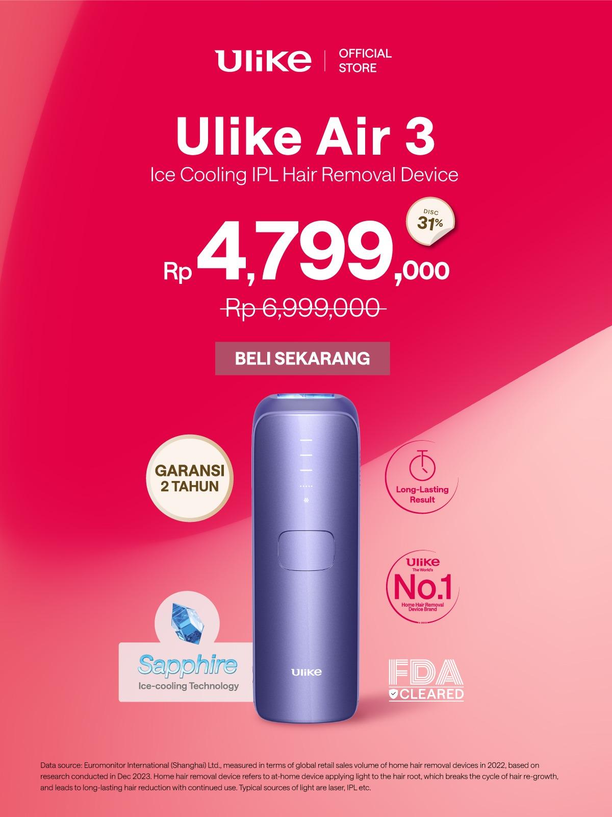 Ulike Official Store Indonesia - Produk Resmi & Terlengkap | GoPayLater Cicil 0% | Tokopedia