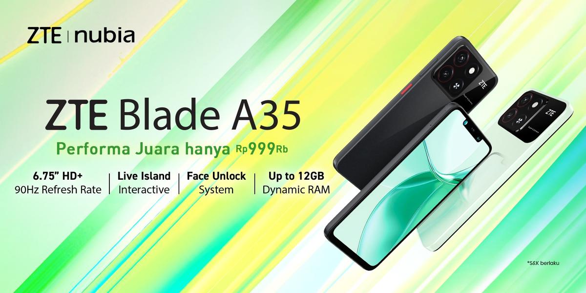 ZTE Official Store - Smartphone Entry-Level Super Gesit | Tokopedia