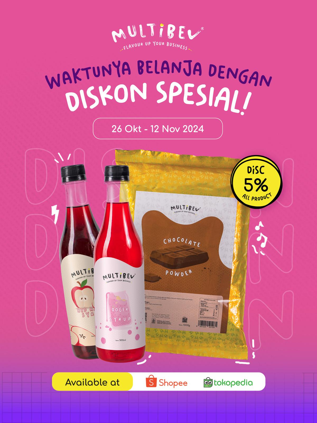 Multibev - Produk Resmi & Terlengkap | GoPayLater Cicil 0% | Tokopedia