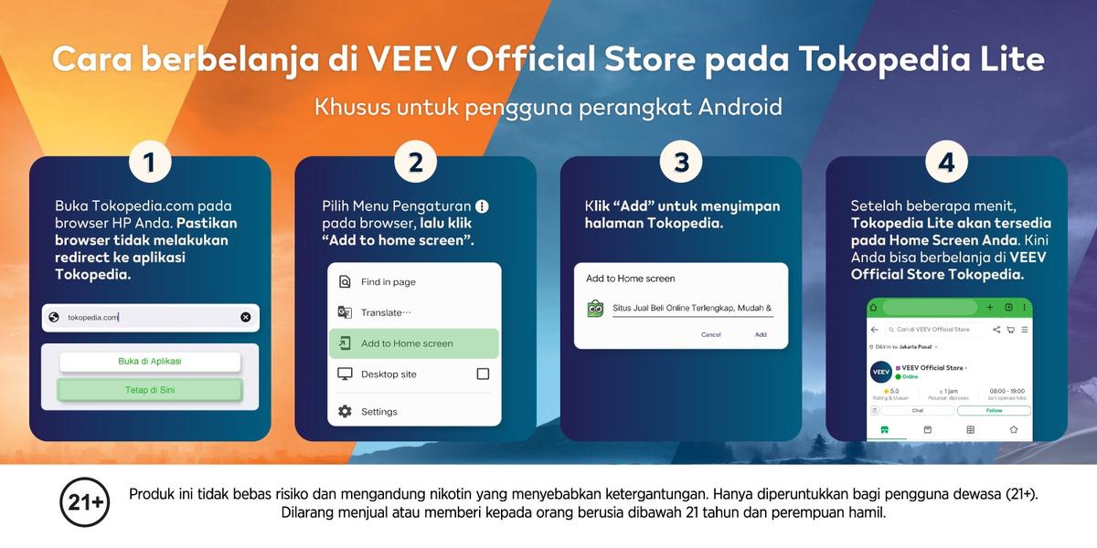 Toko VEEV Official Store Online - Produk Lengkap & Harga Terbaik ...