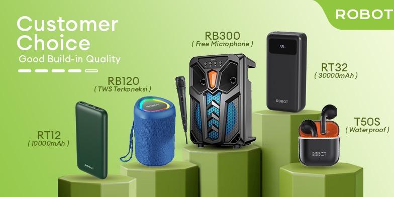 ROBOT Audio Indonesia - Produk Resmi & Terlengkap | Tokopedia