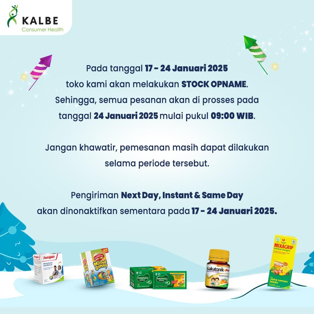 Kalbe Consumer Health - Produk Resmi & Terlengkap | Tokopedia