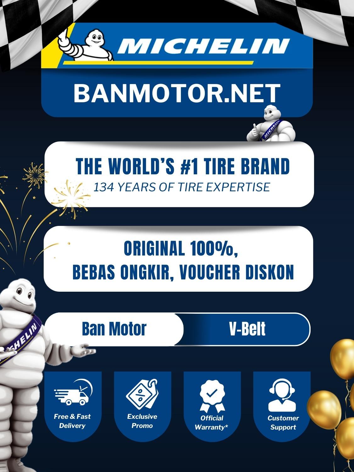 Ban Motor Michelin - Produk Resmi & Terlengkap | Tokopedia