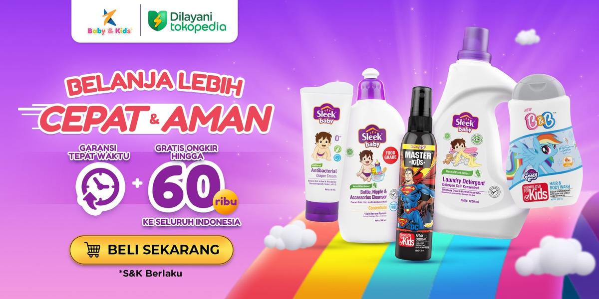 Sleek Baby Official Store - Produk Resmi & Terlengkap | Tokopedia
