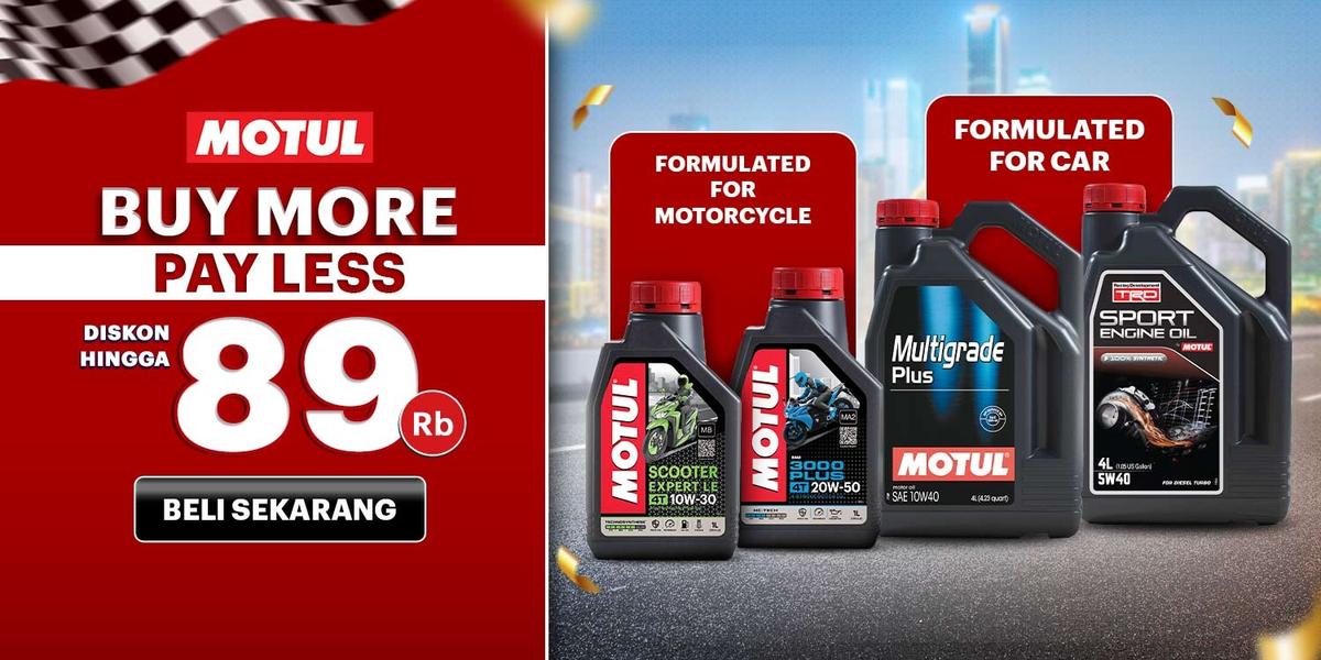 MOTUL Indonesia Official Store - Produk Resmi & Terlengkap | Tokopedia