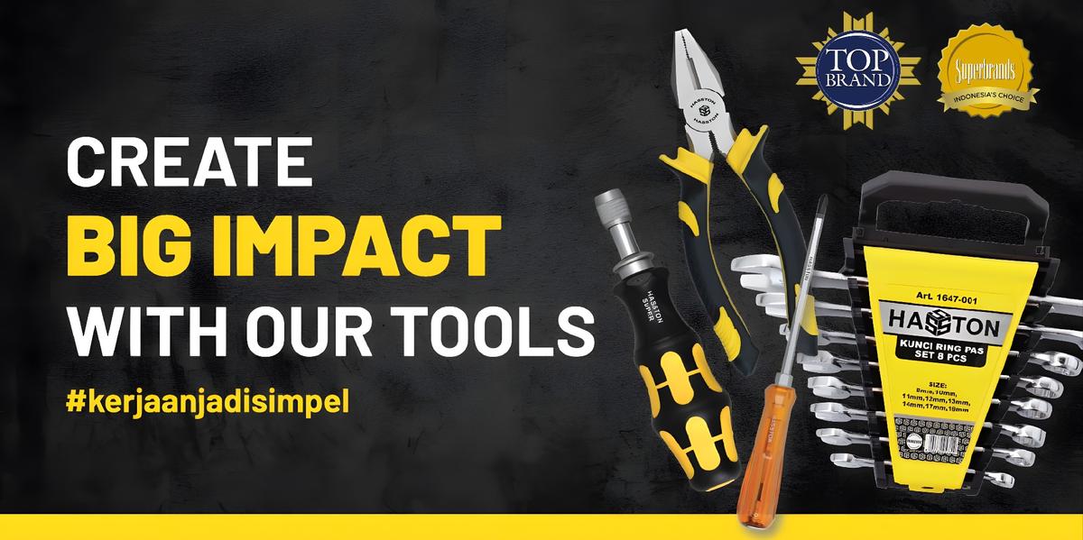 Hasston Tools - Produk Resmi & Terlengkap | GoPayLater Cicil 0% | Tokopedia