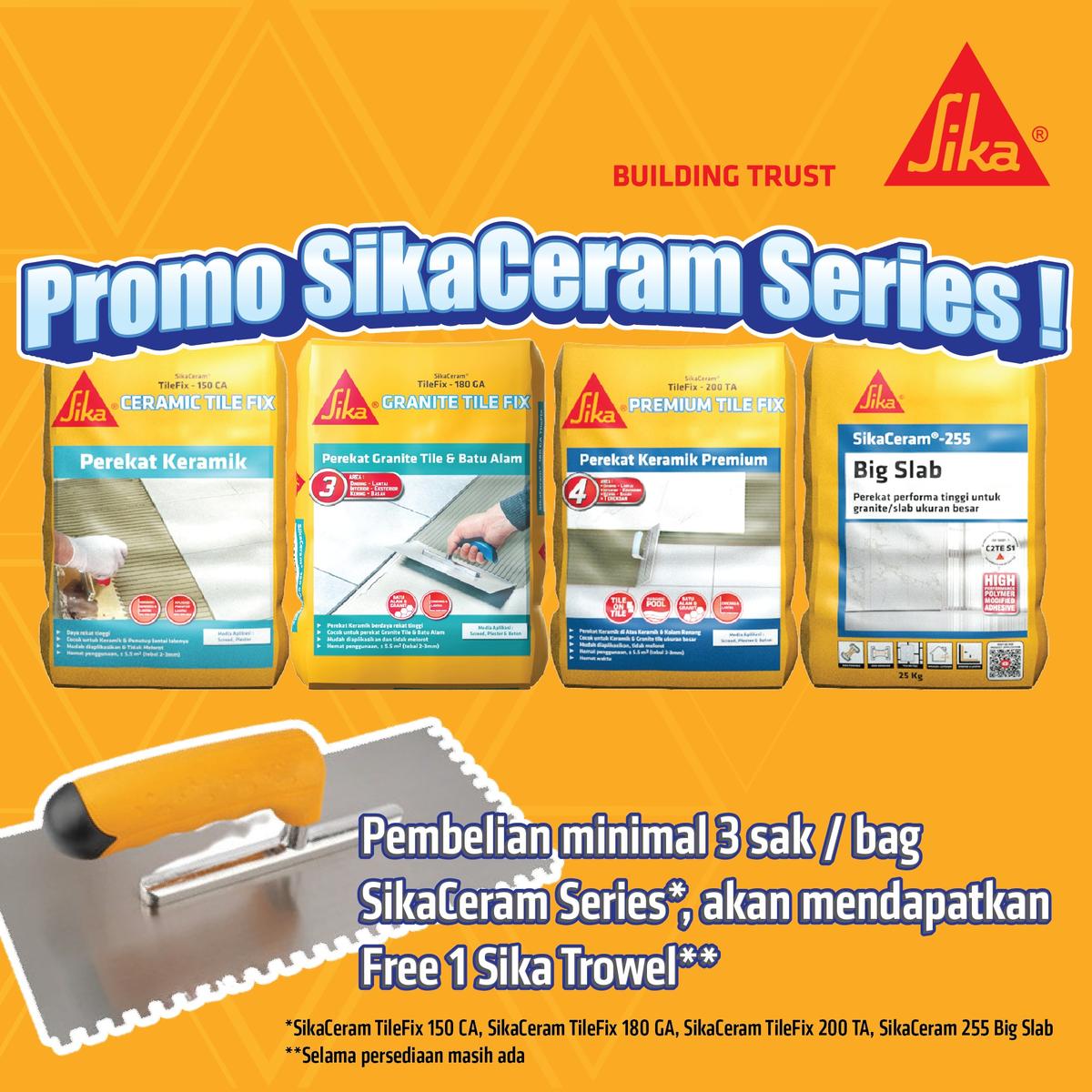 Sika Jakarta - Produk Resmi & Terlengkap | Tokopedia