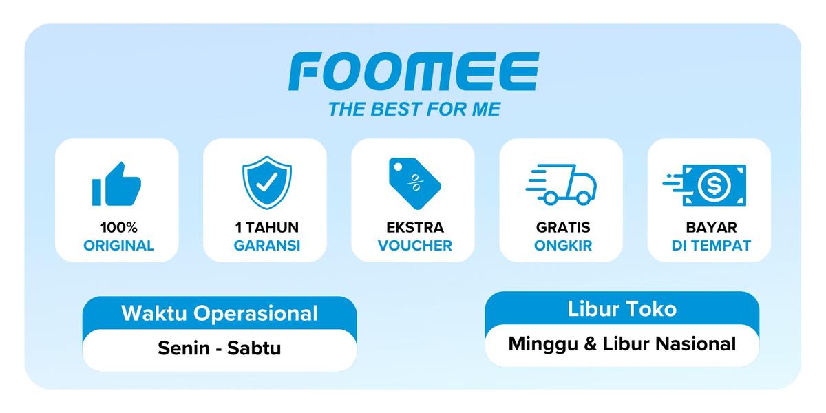 Foomee Official Store - Produk Resmi & Terlengkap | GoPayLater Cicil 0% ...