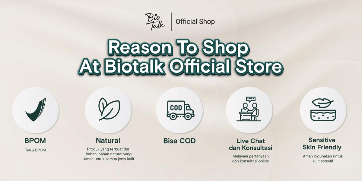 Biotalk - Produk Resmi & Terlengkap | Tokopedia