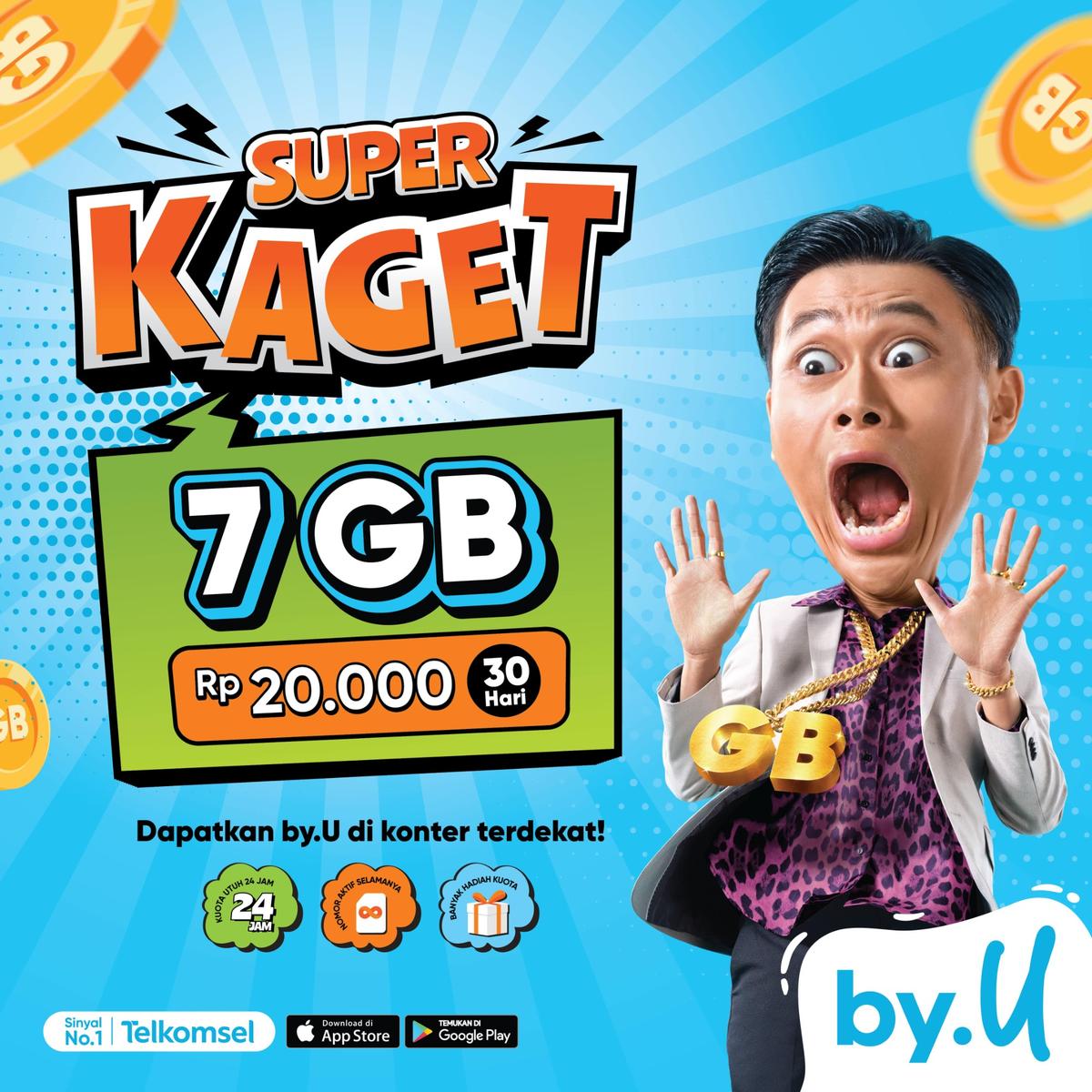by.U Official Store - Operator Terpercaya No.1 di Indonesia | Tokopedia