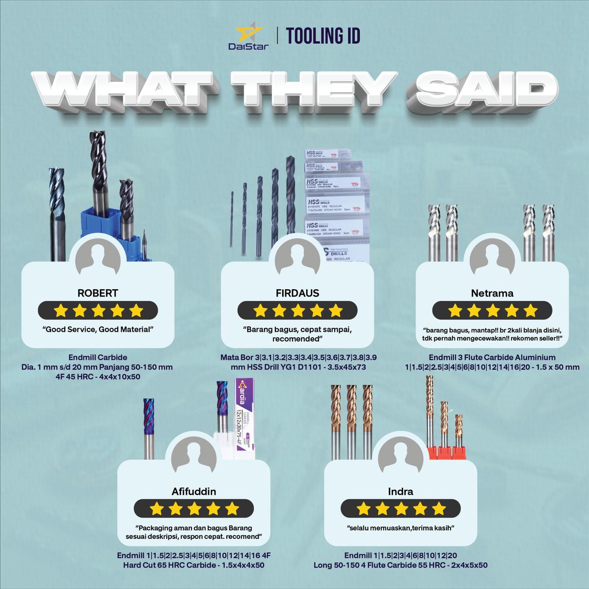 Toko Daistar Tooling ID Online - Produk Lengkap & Harga Terbaik | Tokopedia