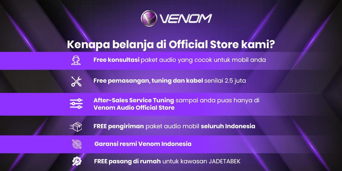 Venom Audio - Produk Resmi & Terlengkap | Tokopedia