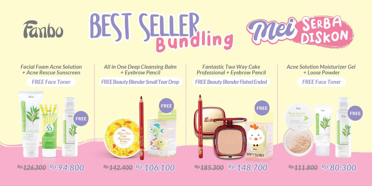 Fanbo Cosmetics - Produk Resmi & Terlengkap | Tokopedia