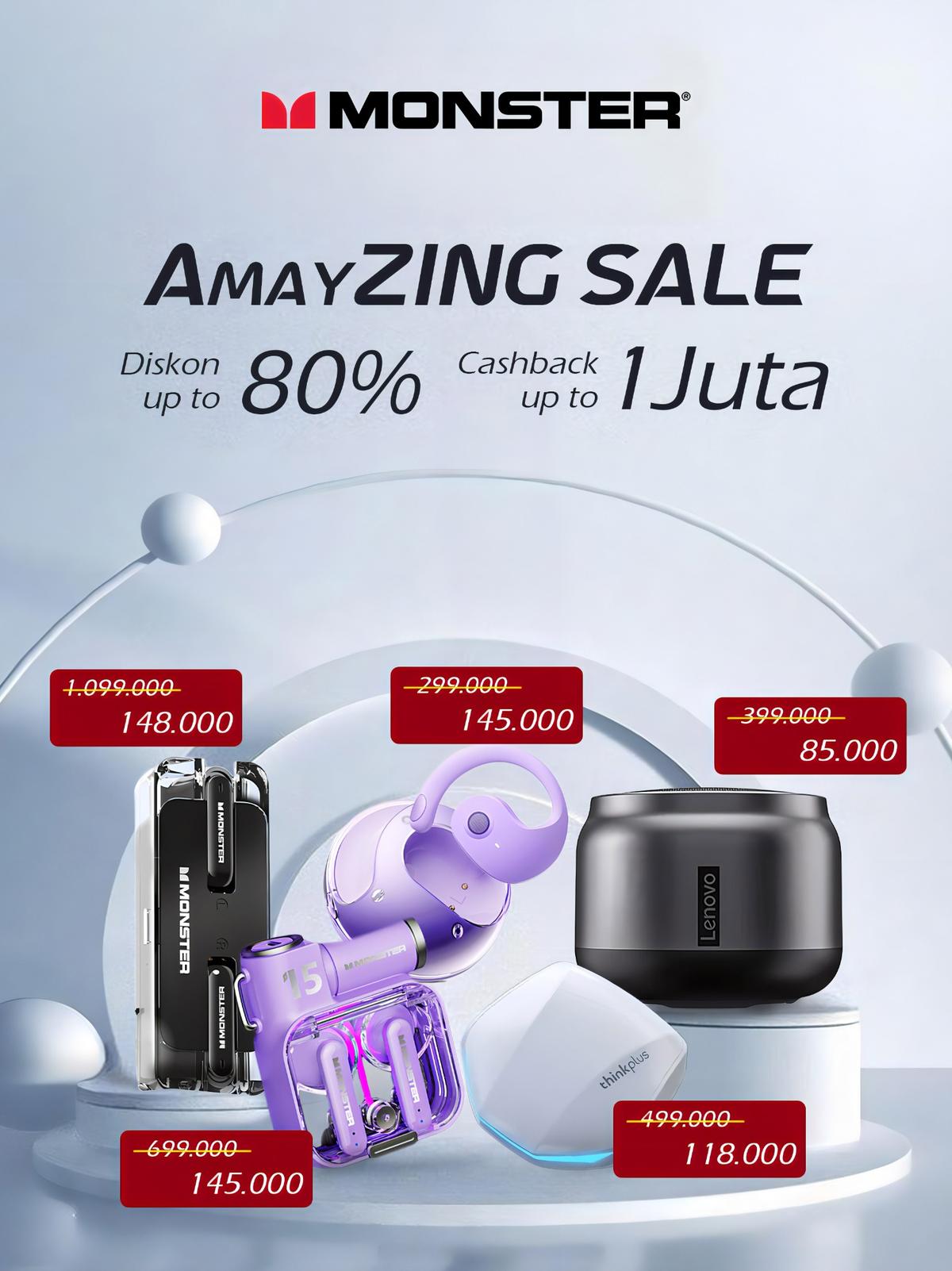 Monster Official Store - Produk Resmi & Terlengkap | GoPayLater Cicil 0 ...