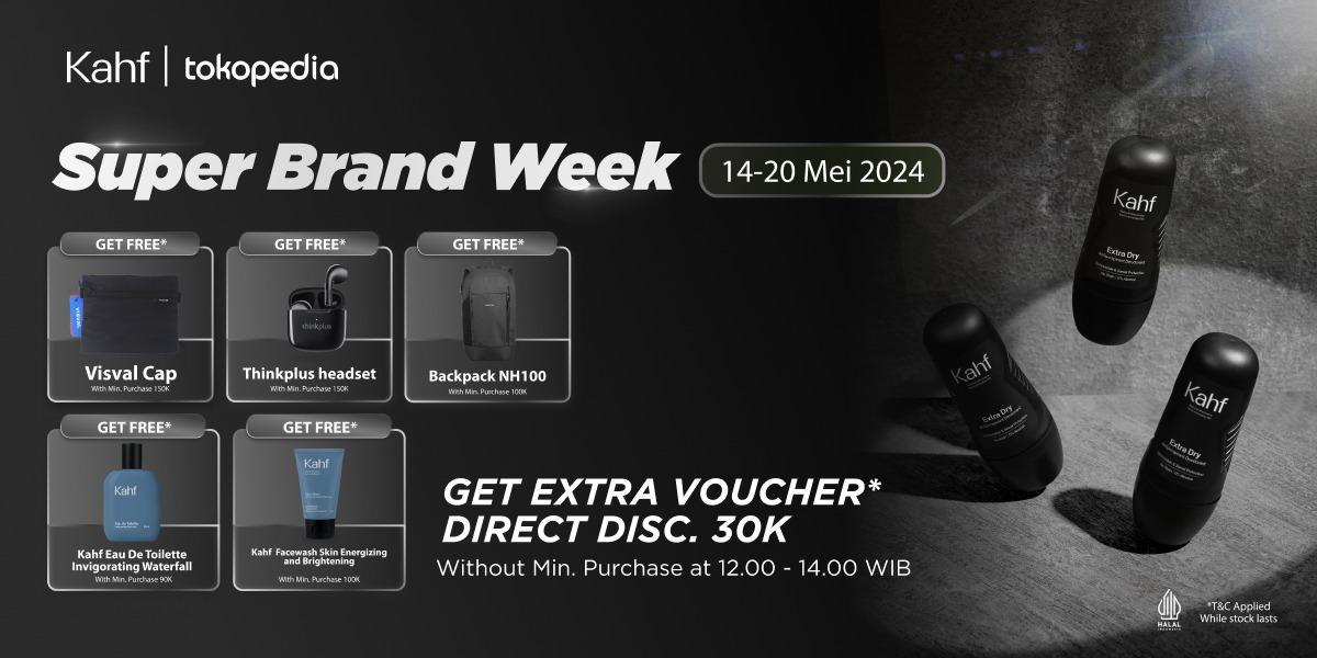 Kahf Official - Produk Perawatan Pria Halal dan Modern | Tokopedia