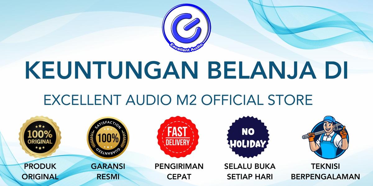 Excellent Audio M2 - Produk Resmi & Terlengkap | Tokopedia