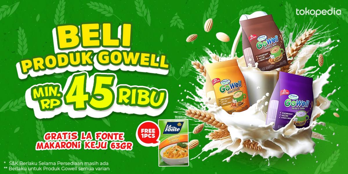 GoWell Sereal Official - Produk Resmi & Terlengkap | Tokopedia