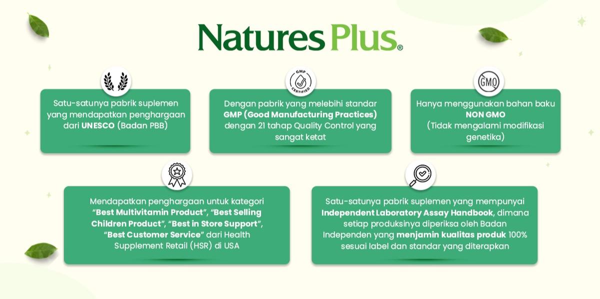 Natures Plus Indonesia - Produk Resmi & Terlengkap | Tokopedia