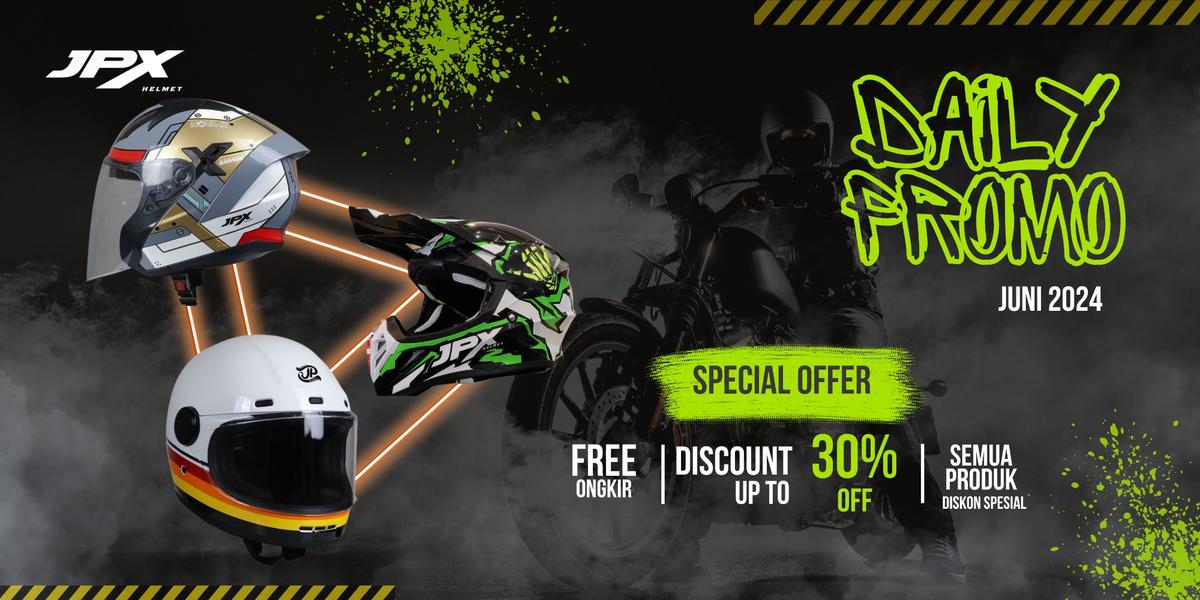 JPX Helmet Official Store - Produk Resmi & Terlengkap | Tokopedia