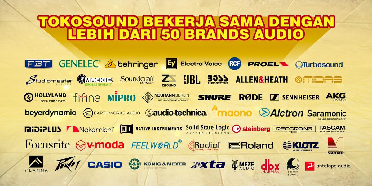 Toko Tokosound Proaudio Online - Produk Lengkap & Harga Terbaik | Tokopedia
