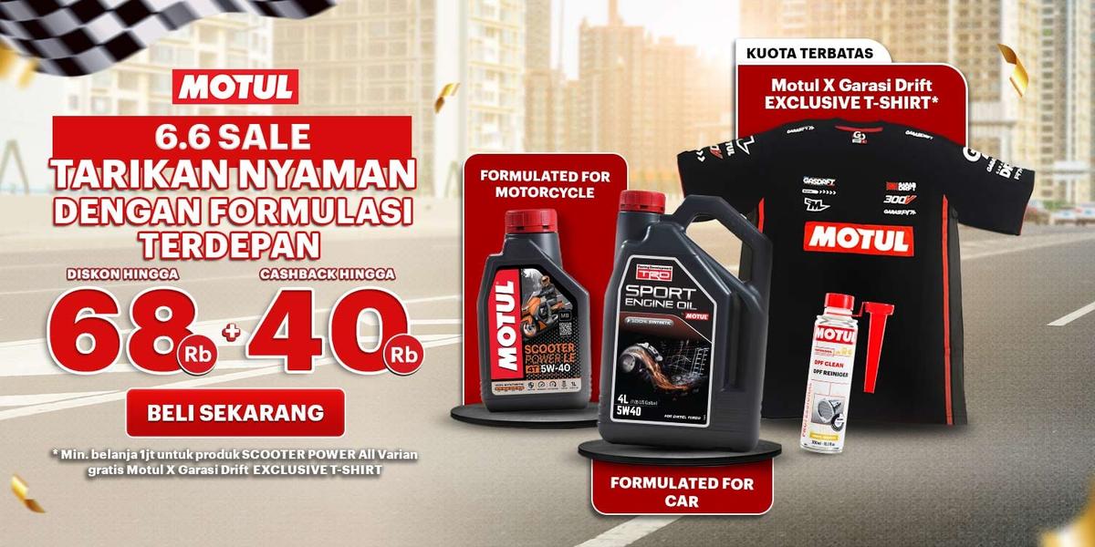 MOTUL Indonesia Official Store - Produk Resmi & Terlengkap | Tokopedia