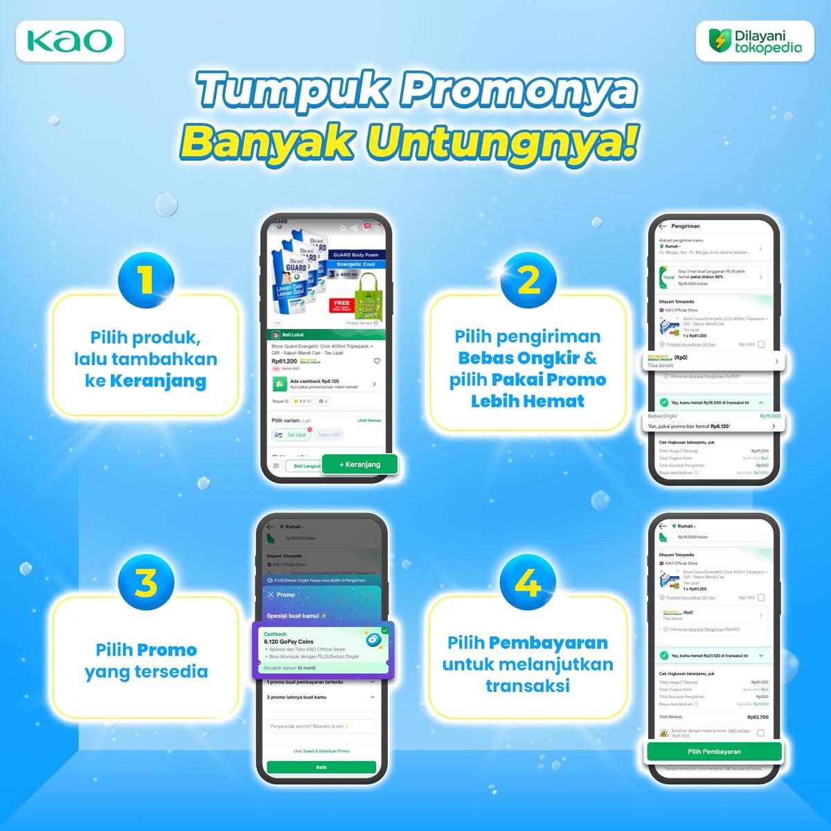 KAO Official Store - Produk Resmi & Terlengkap | Tokopedia