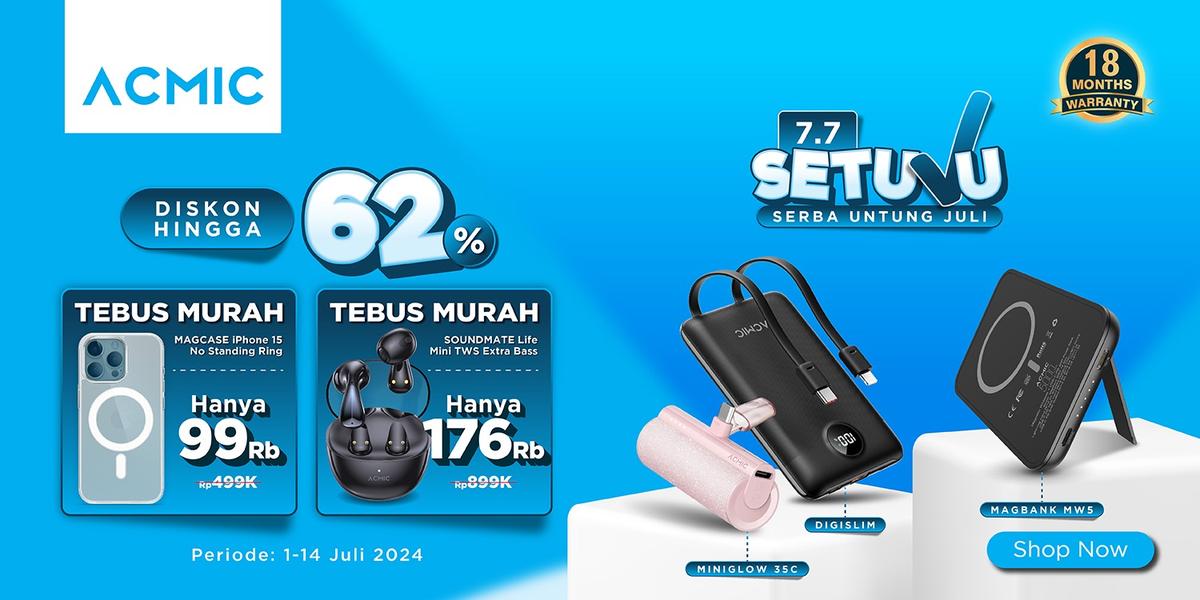 ACMIC Official Store - Produk Resmi & Terlengkap | Tokopedia
