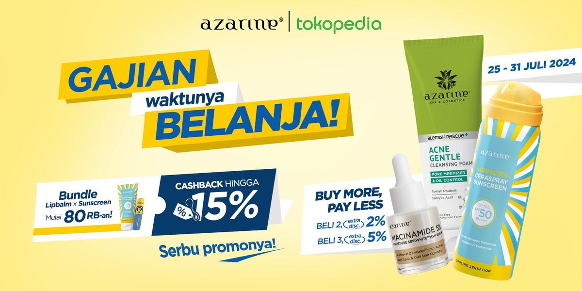 Azarine Cosmetics - Produk Resmi & Terlengkap | Tokopedia