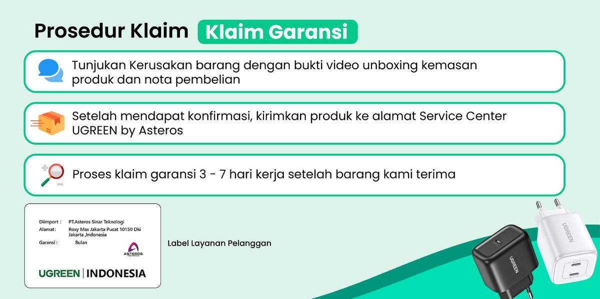 UGREEN Official Store - Produk Resmi & Terlengkap | GoPayLater Cicil 0% | Tokopedia