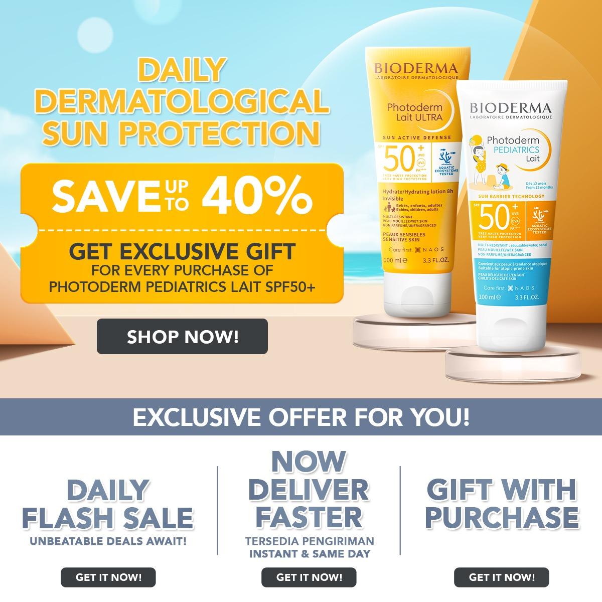 Bioderma Official Store - Produk Resmi & Terlengkap | Tokopedia