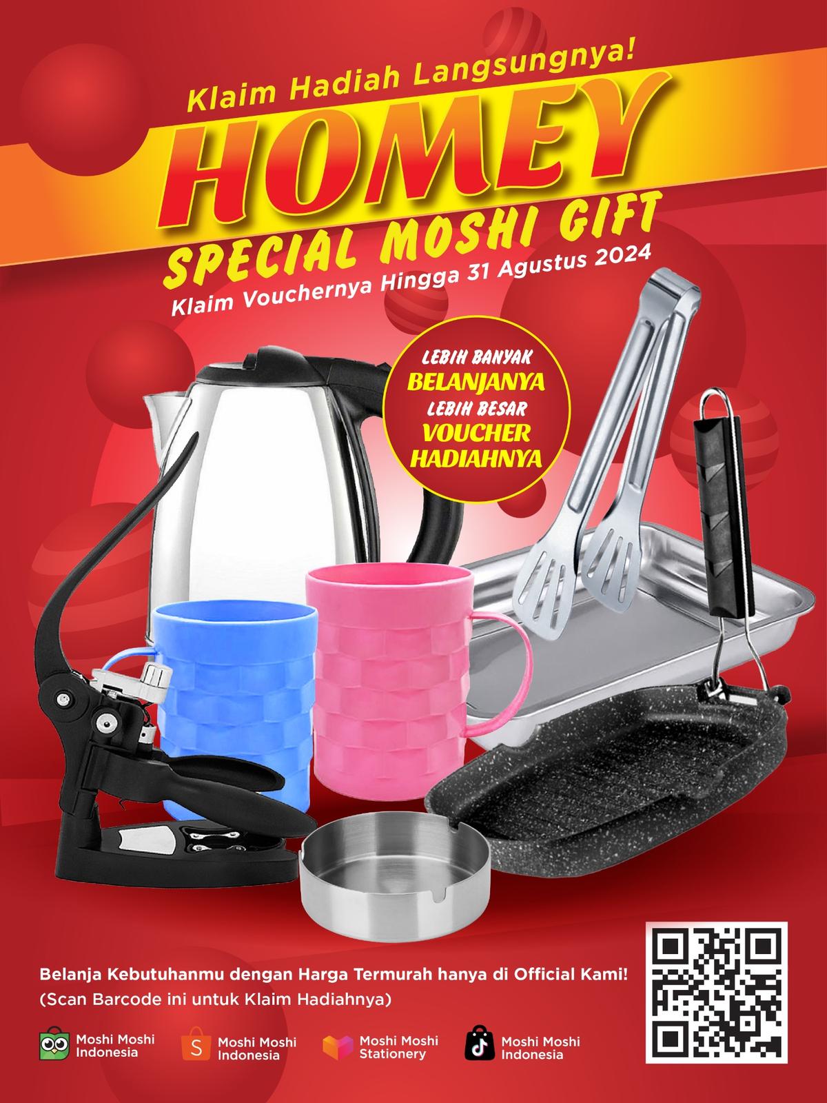 Toko Moshi Moshi Indonesia Online - Produk Lengkap & Harga Terbaik ...