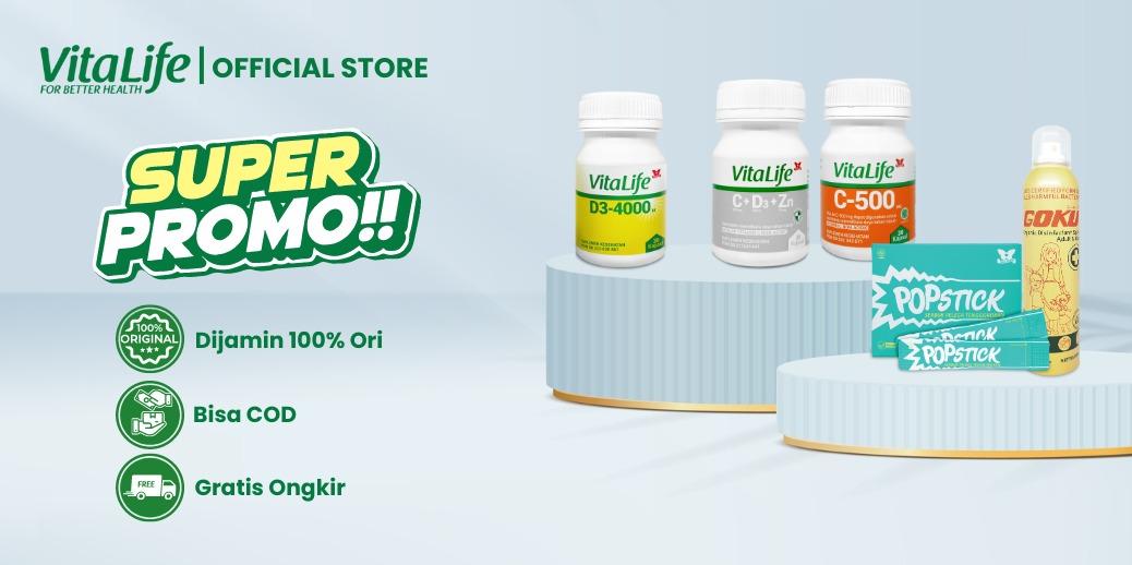 Vitalife.id - Produk Resmi & Terlengkap | GoPayLater Cicil 0% | Tokopedia