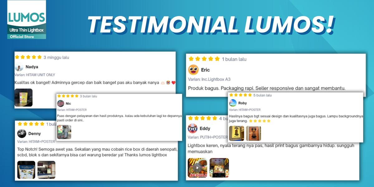 Toko Lumos Lightbox Official Store Online - Produk Lengkap & Harga Terbaik | Tokopedia