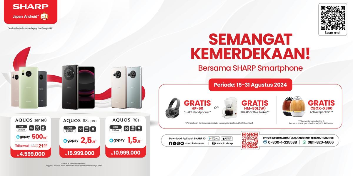 Sharp Mobile Official Store - Produk Resmi & Terlengkap | GoPayLater ...
