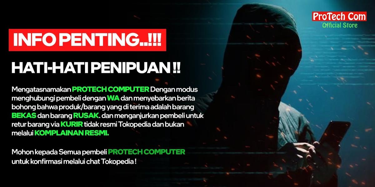 Protech Computer - Produk Resmi & Terlengkap | Tokopedia