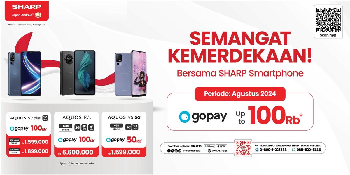 Sharp Mobile Official Store - Produk Resmi & Terlengkap | GoPayLater ...