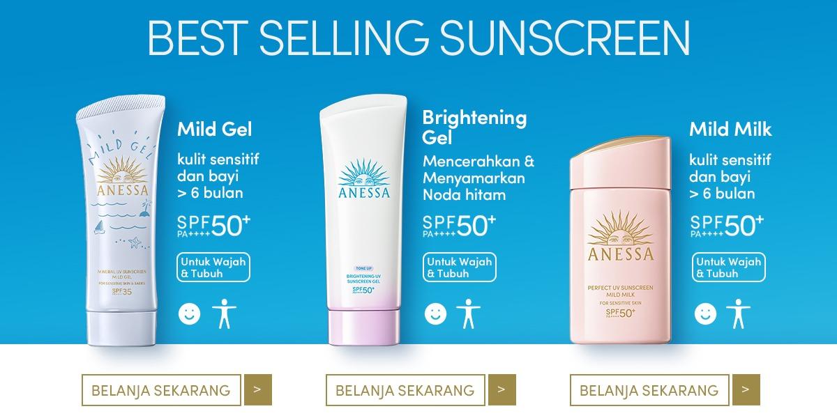Anessa Indonesia - Produk Resmi & Terlengkap | GoPayLater Cicil 0% ...