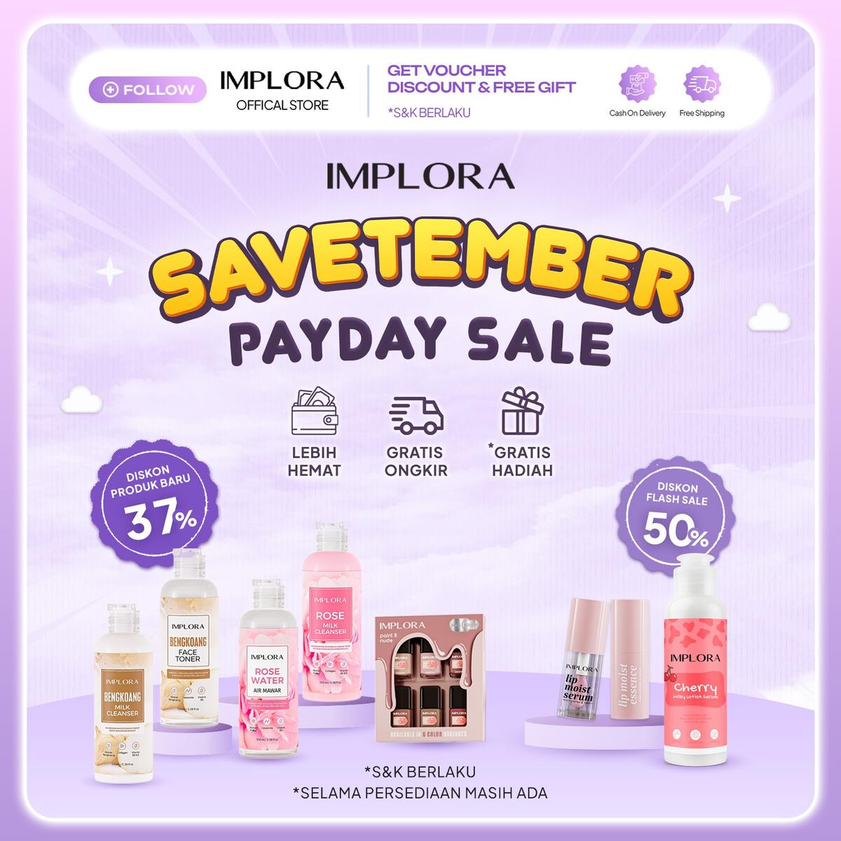Implora Cosmetics - Produk Resmi & Terlengkap | Tokopedia