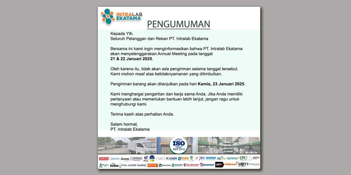 Toko Intralab Ekatama Online - Produk Lengkap & Harga Terbaik | Tokopedia