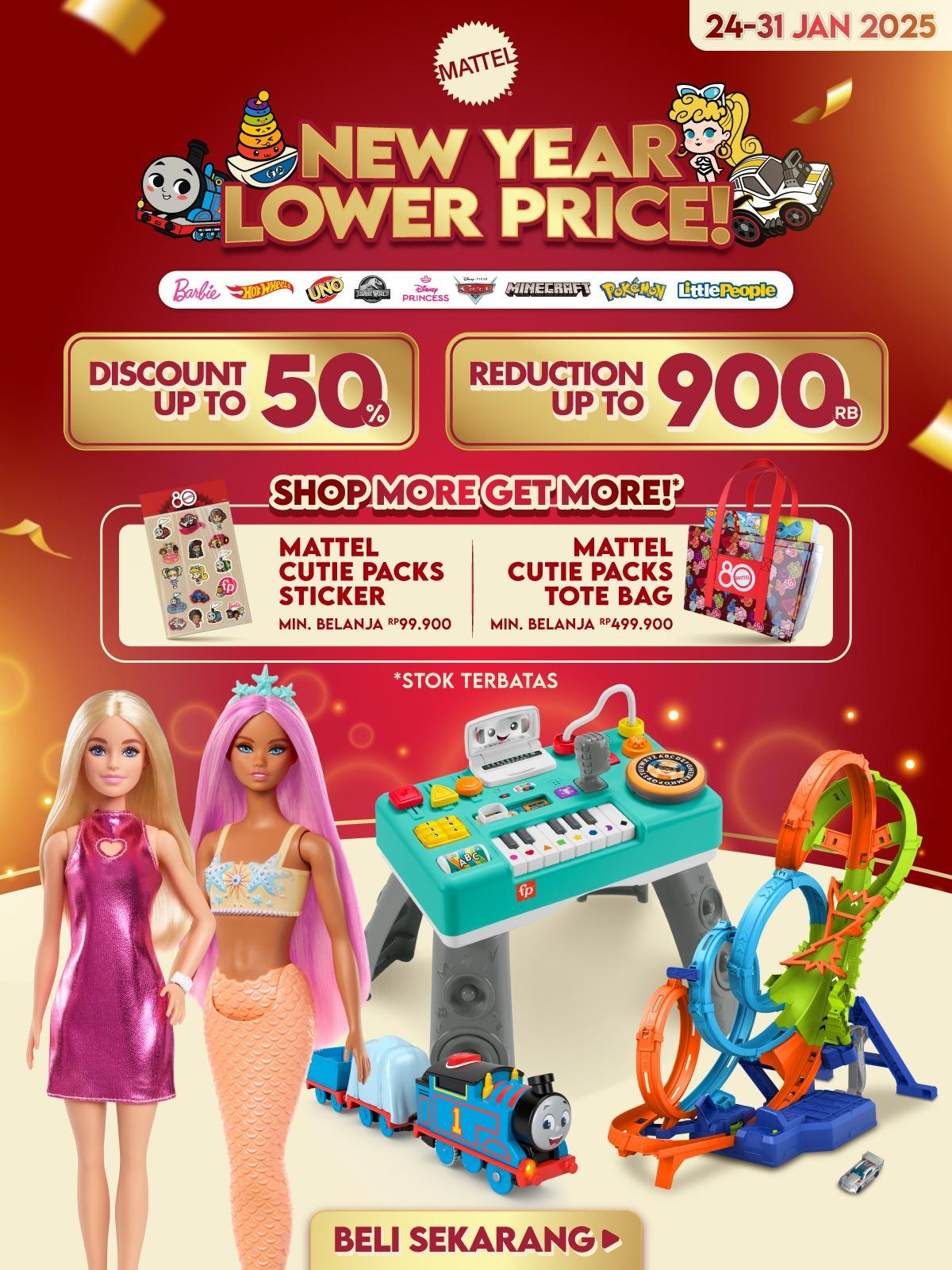 Mattel Shop - Produk Resmi & Terlengkap | Tokopedia