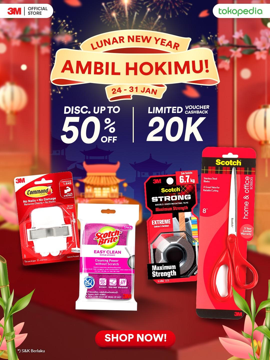 3M Indonesia Official - Produk Resmi & Terlengkap | Tokopedia