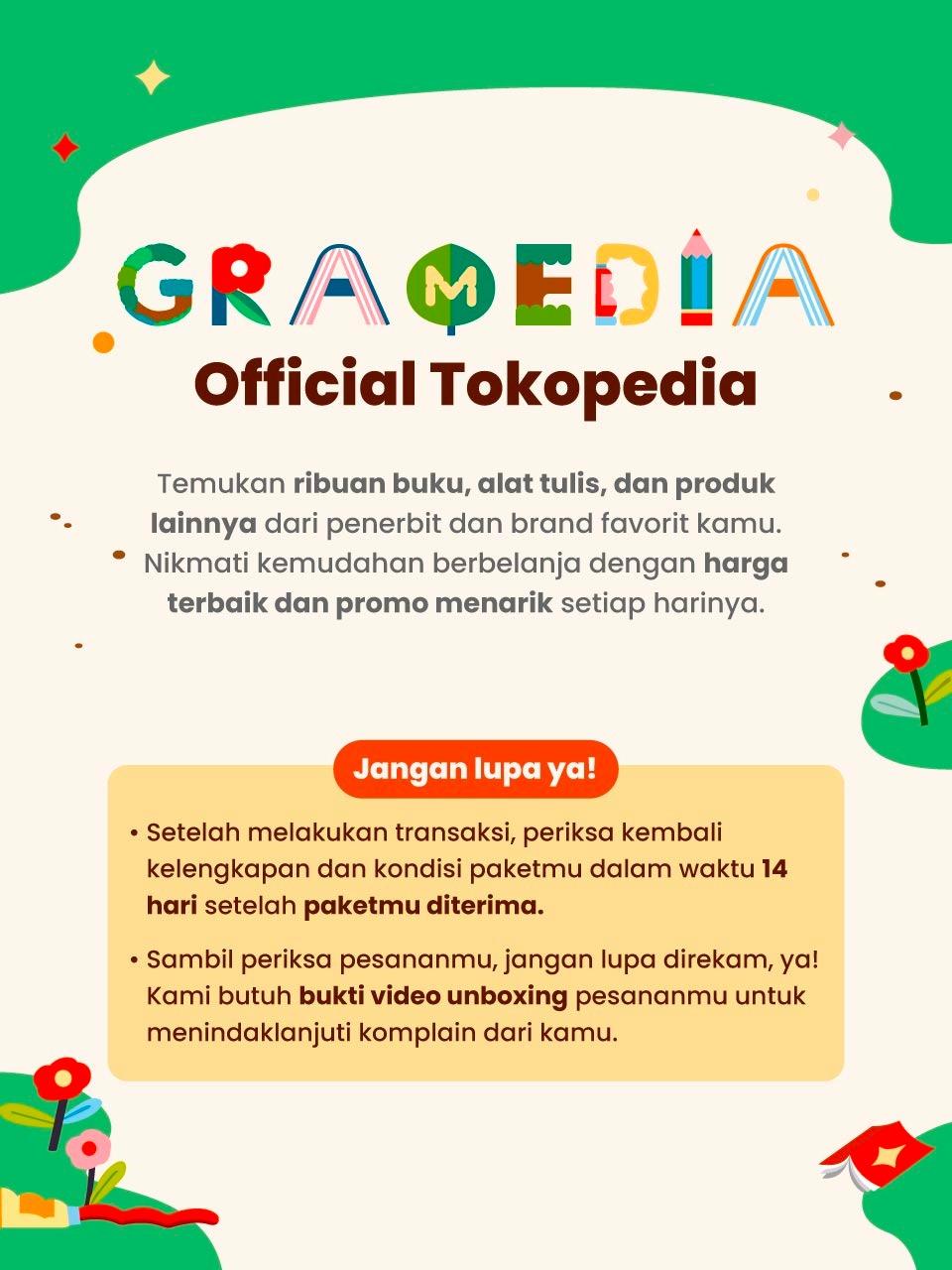 Gramedia - Produk Resmi & Terlengkap | Tokopedia