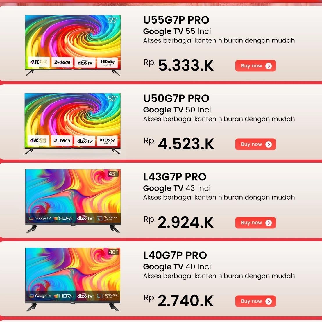 Changhong Authorized Dealer - Produk Resmi & Terlengkap | Tokopedia