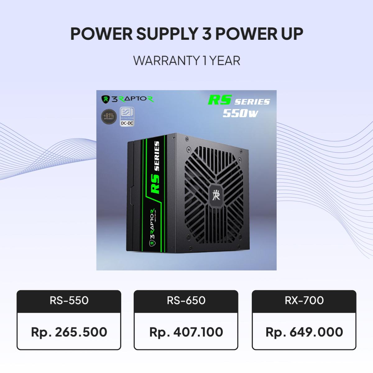 3 Power Up Official - Produk Resmi & Terlengkap | Tokopedia
