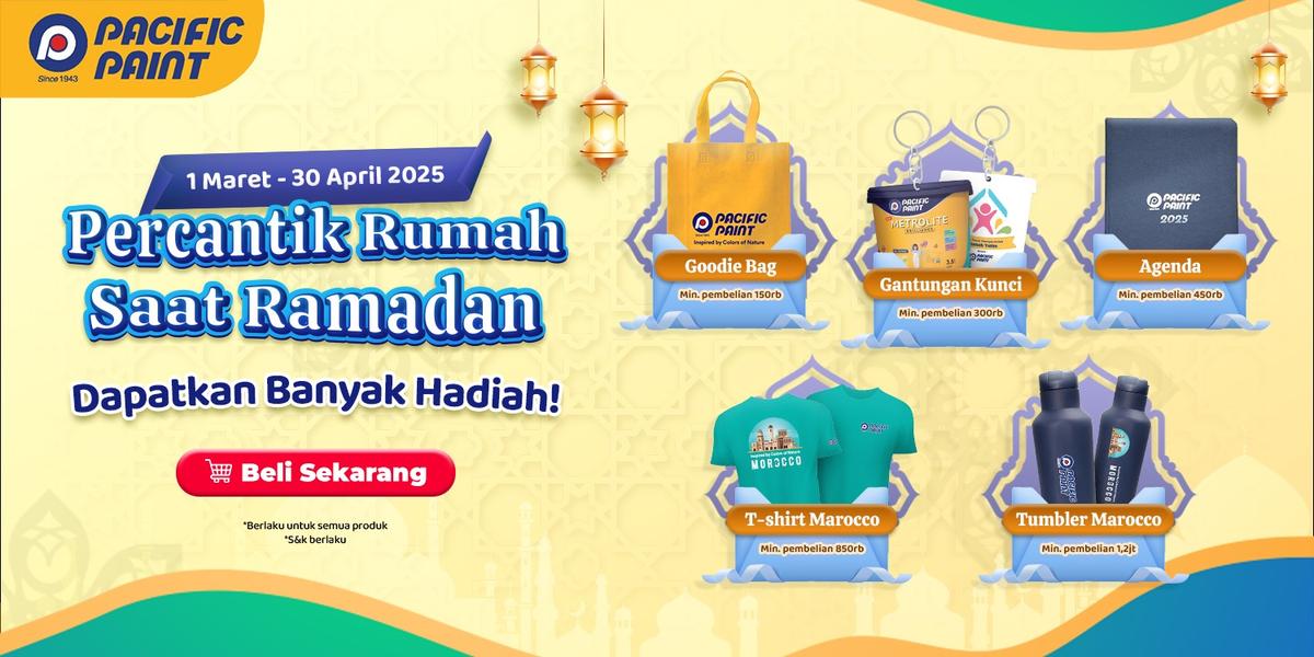 Pacific Paint Indonesia - Produk Resmi & Terlengkap | Tokopedia