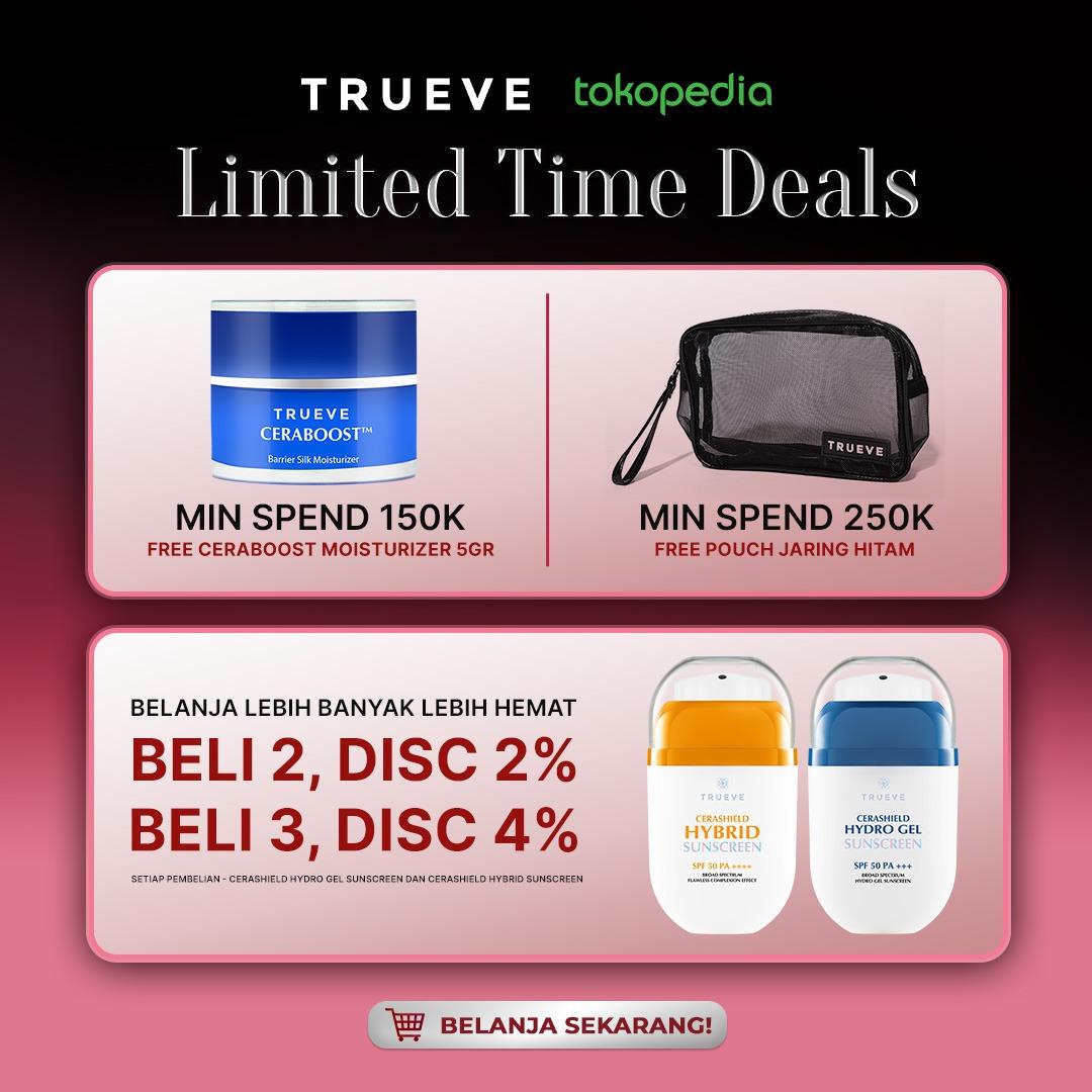 Trueve Official Shop - Produk Resmi & Terlengkap | Tokopedia