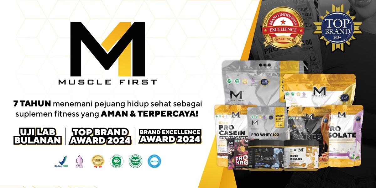 Muscle First - Produk Resmi & Terlengkap | Tokopedia