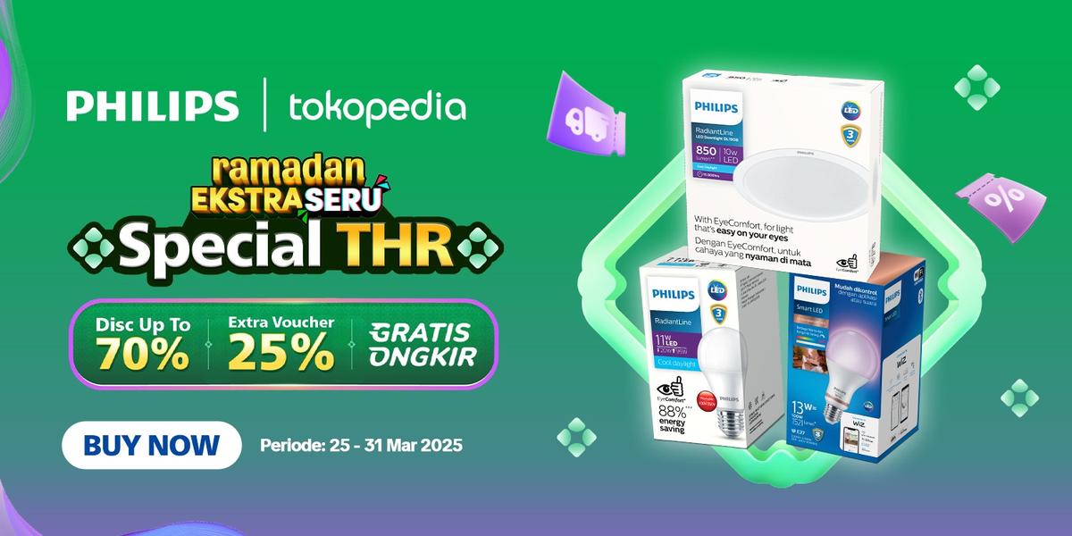 Philips lighting store - Produk Resmi & Terlengkap | Tokopedia
