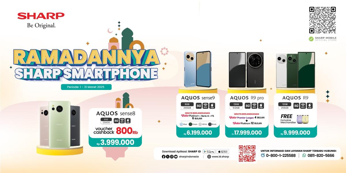 Sharp Mobile Official Store - Produk Resmi & Terlengkap | GoPayLater ...
